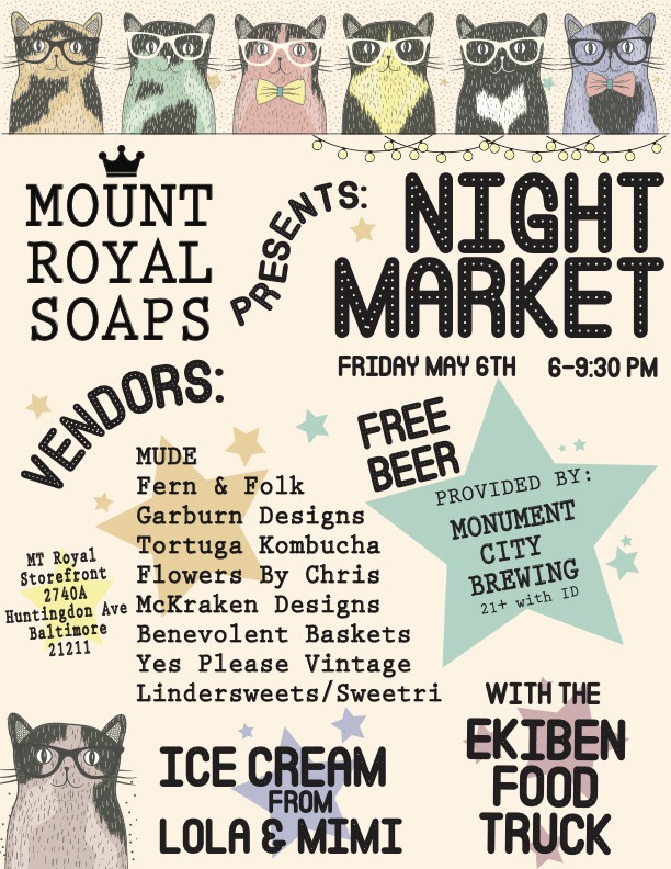 Mount Royal Night Market | Visit Baltimore