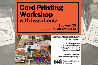 BMI Card Printing Workshop | Visit Baltimore