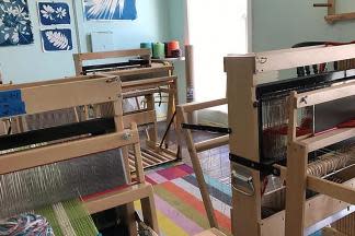 Floor Loom Weaving Workshop at Lovelyarns | Visit Baltimore
