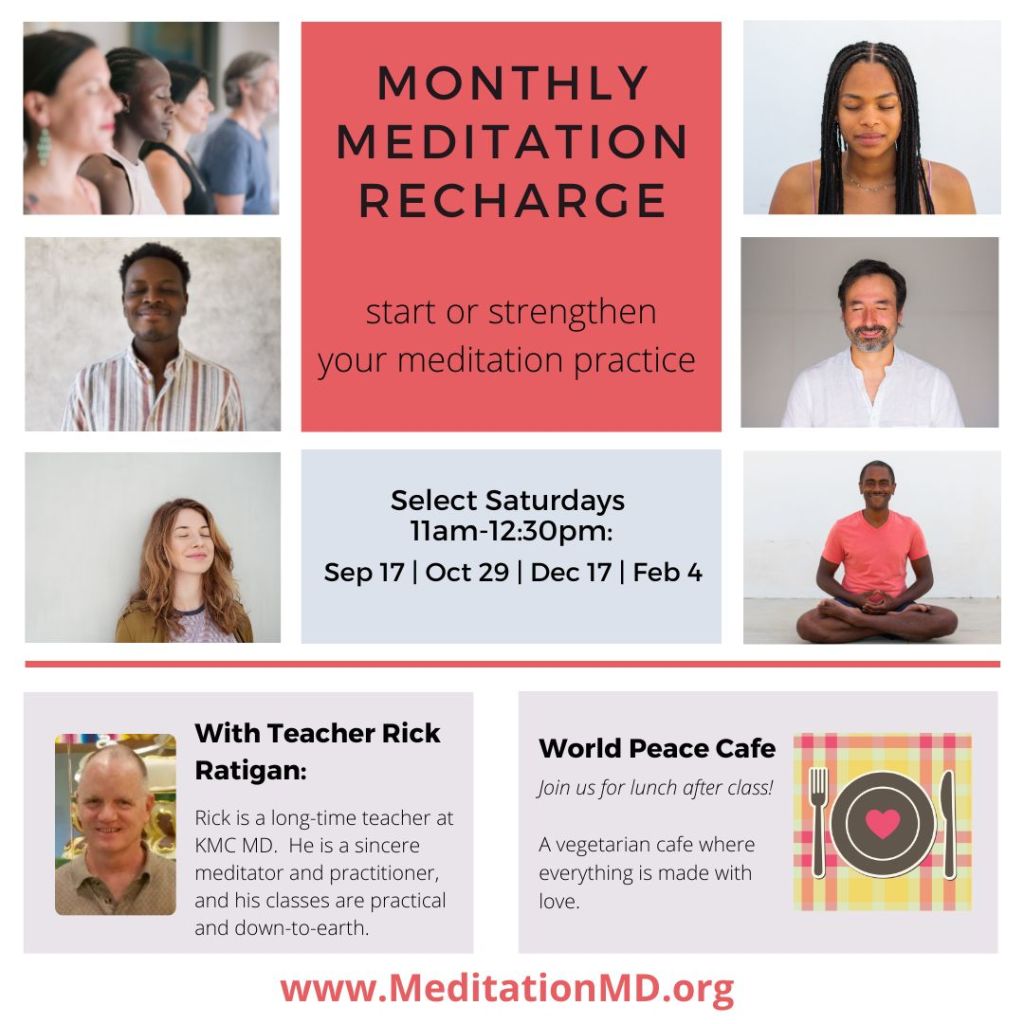 Monthly Meditation Recharge: Start or Strengthen Your Meditation ...