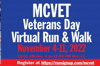MCVET 2022 5K/10K Veterans Day Virtual Run & Walk | Visit Baltimore