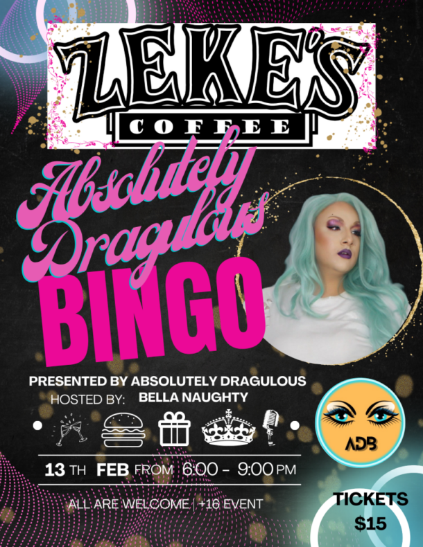 Absolutely Dragulous Bingo at Zeke's Coffee | Visit Baltimore