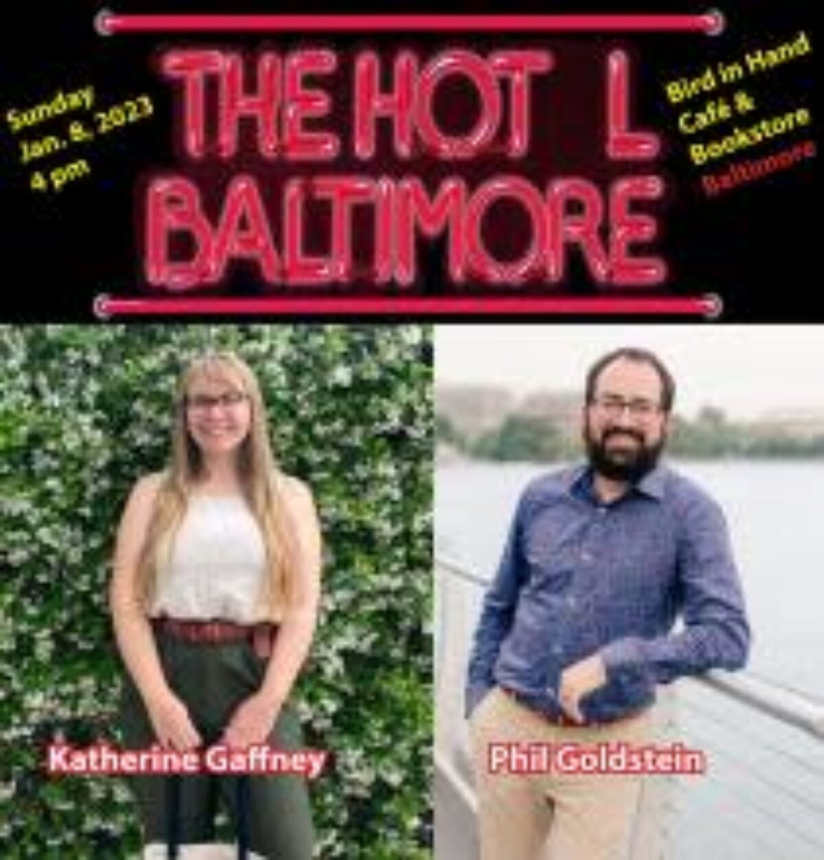 Hot L Poets Series Presents: Katherine Gaffney & Phil Goldstein | Visit ...