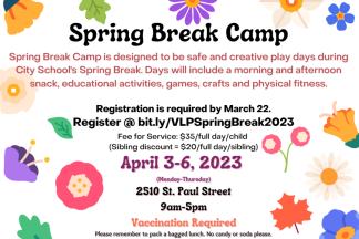 Spring Break Camp | Visit Baltimore