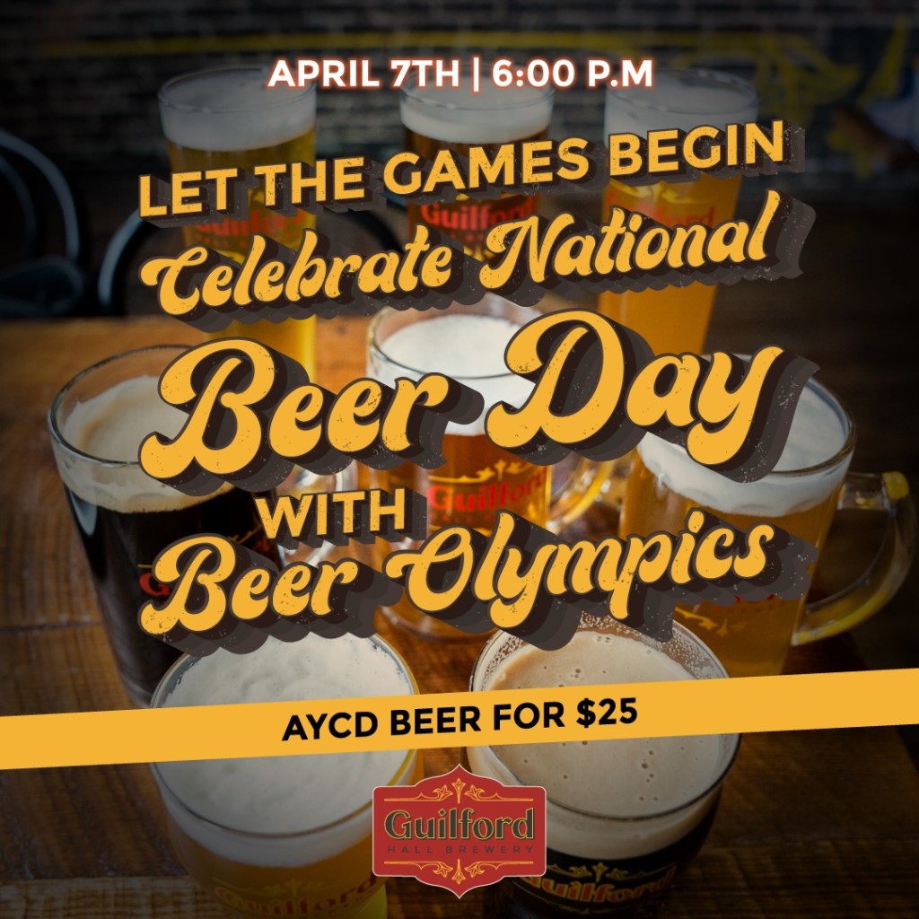 LET THE GAMES BEGIN Celebrate National Beer Day WITH BEER OLYMPICS ...