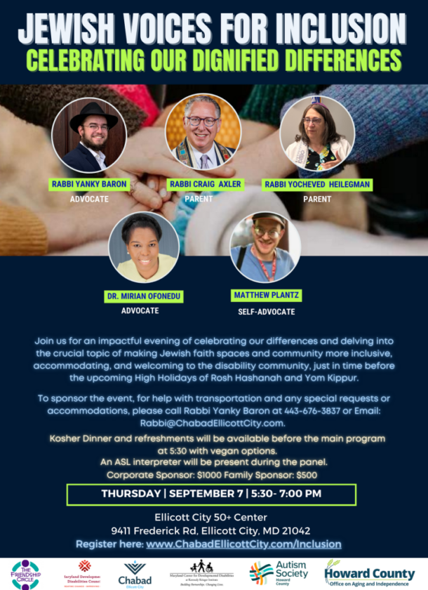 Jewish Voices For Inclusion: Celebrating Our Dignified Differences ...