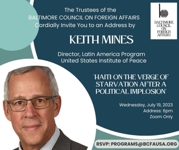 Keith Mines - Haiti: On the Verge of Starvation after a Political ...