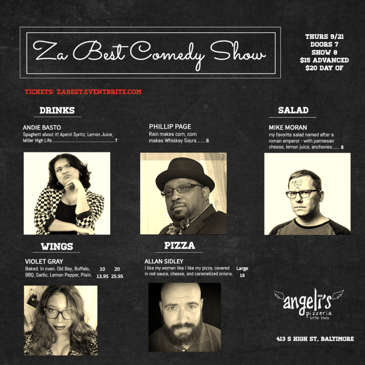 Za Best Comedy Show | Visit Baltimore