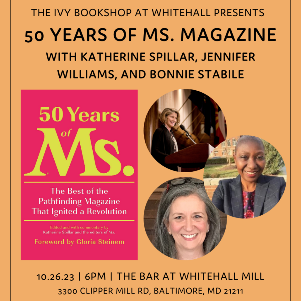 50 YEARS OF Ms.: Katherine Spillar, Jennifer Williams, & Bonnie Stabile ...