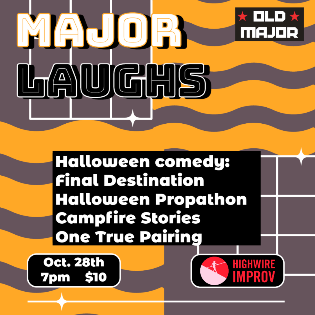 Late Night Scaries: Halloween Comedy at Old Major | Visit Baltimore