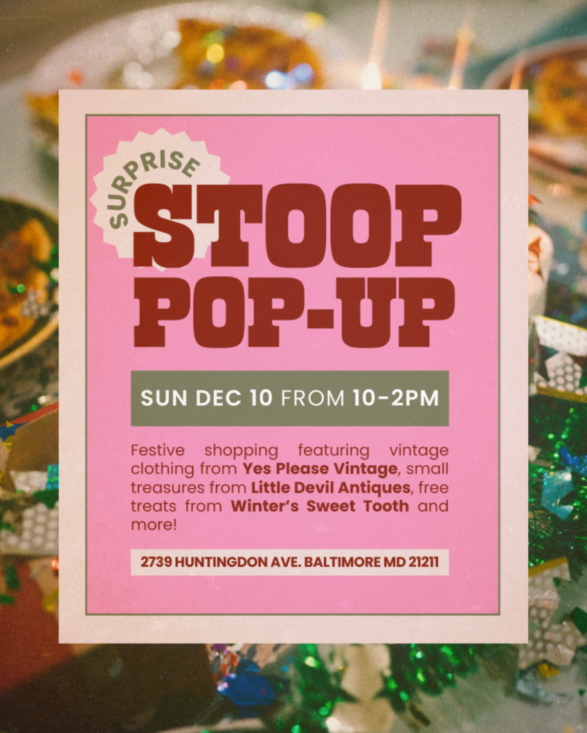 Surprise Stoop Pop Up in Remington | Visit Baltimore