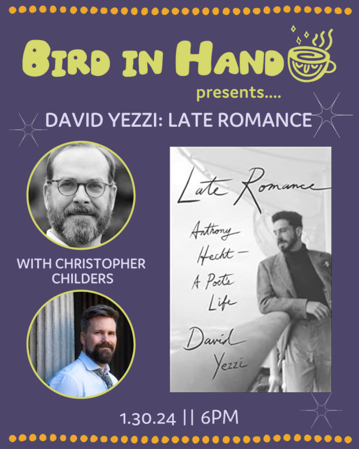 David Yezzi: LATE ROMANCE: Anthony Hecht A Poet's Life (With ...