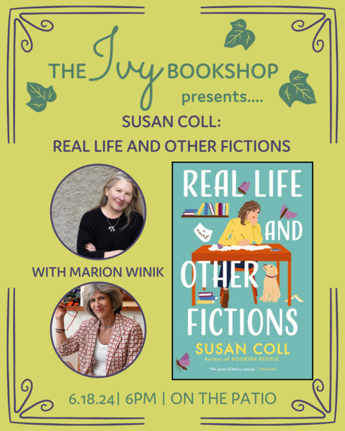 Susan Coll: REAL LIFE AND OTHER FICTIONS (With Marion Winik) | Visit ...