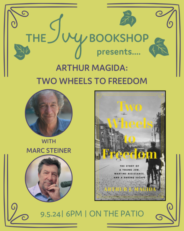 Arthur Magida: TWO WHEELS TO FREEDOM (with Marc Steiner) | Visit Baltimore
