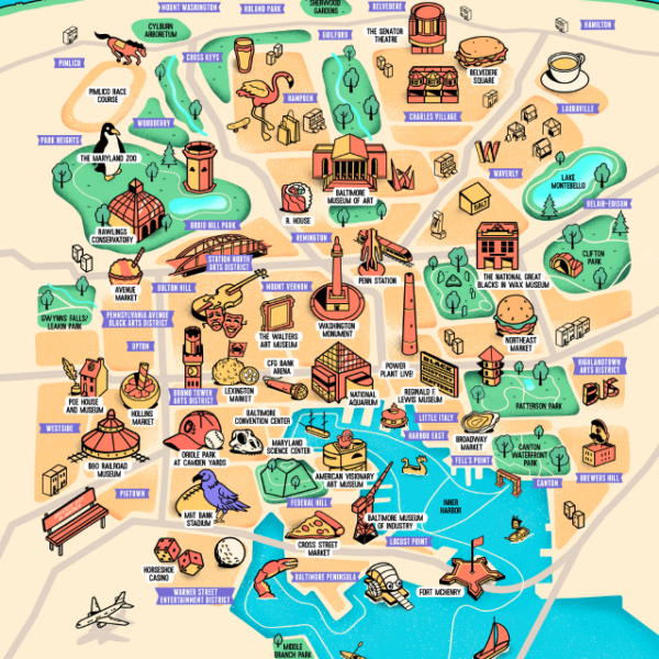 Baltimore City & Neighborhood Maps | Visit Baltimore
