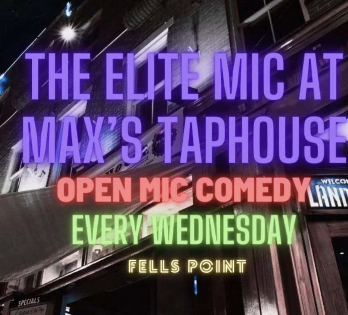 The Elite Mic at Max's Taphouse | Visit Baltimore