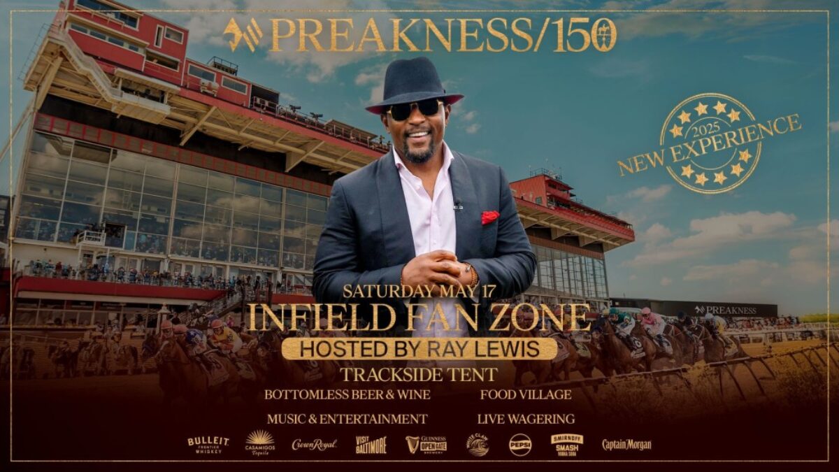 Preakness Infield Fan Zone Hosted by Ray Lewis | Visit Baltimore