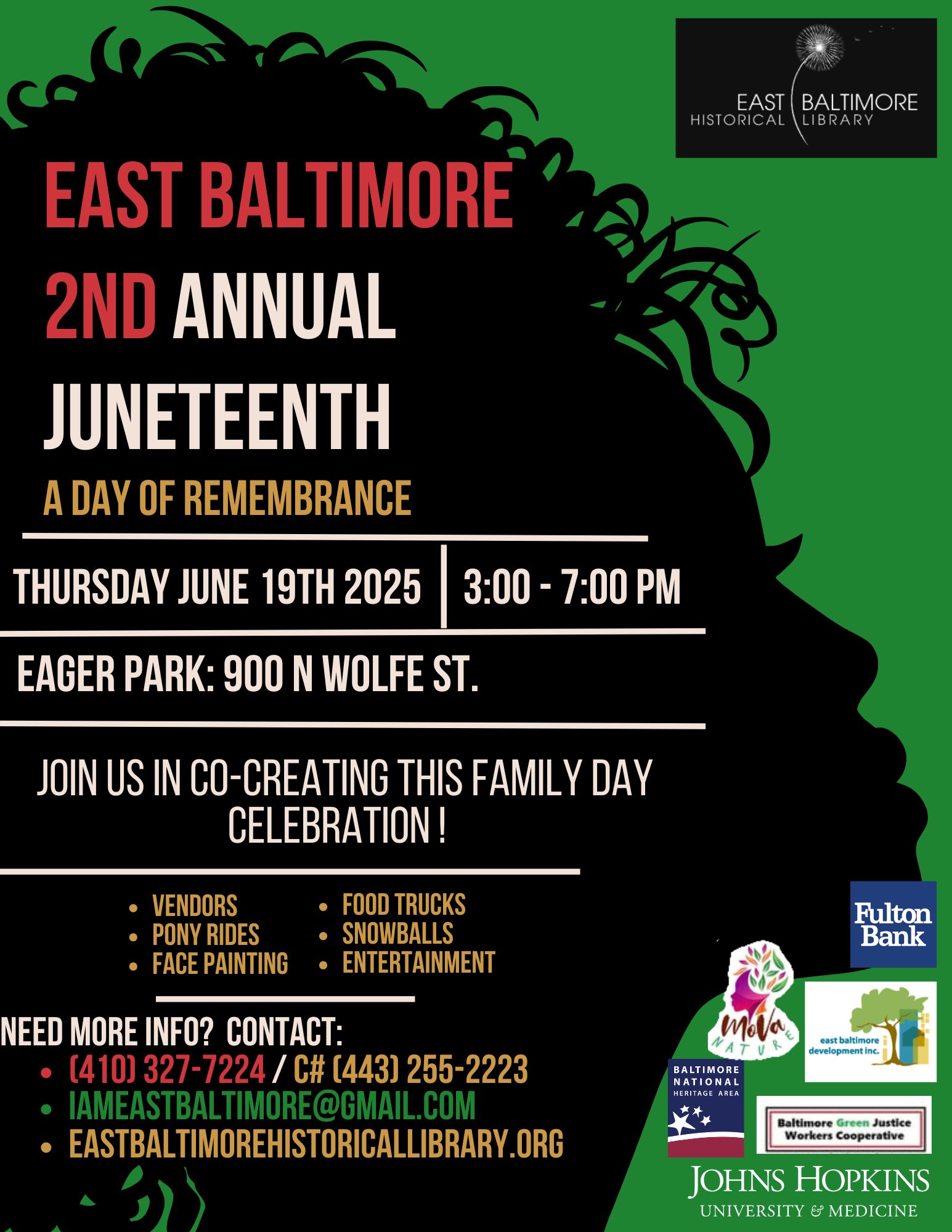 2nd Annual East Baltimore Juneteenth Celebration | Visit Baltimore