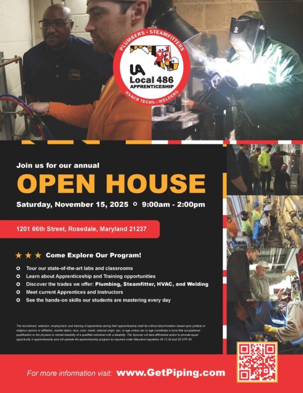 Local 486 Apprenticeship Open House | Visit Baltimore
