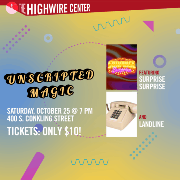 Unscripted Magic: Improv at The Highwire Center! | Visit Baltimore